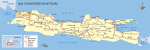 Train Timetable and Map for Indonesia in English